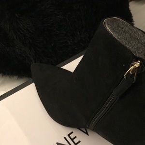 Nine West | Shoes | Black Suede Boots Brand New 9x9 | Poshmark